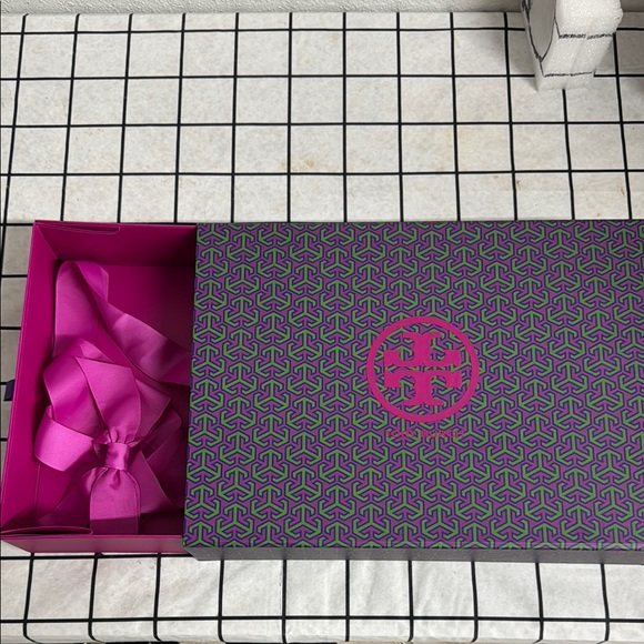 Tory Burch | Other | Tory Burch Gift Box With Pink Ribbon | Poshmark